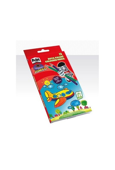 Pritt Kuruboya Jumbo Üçgen Uzun 12 Li 1219733 Pritt Kuruboya Jumbo Üçgen Uzun 12 Li 1219733