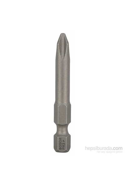 Bosch - 3'Lü Paket - Ekstra Sert Seri Vidalama Ucu - Ph 2, 49 Mm Bosch - 3'Lü Paket - Ekstra Sert Seri Vidalama Ucu - Ph 2, 49 Mm