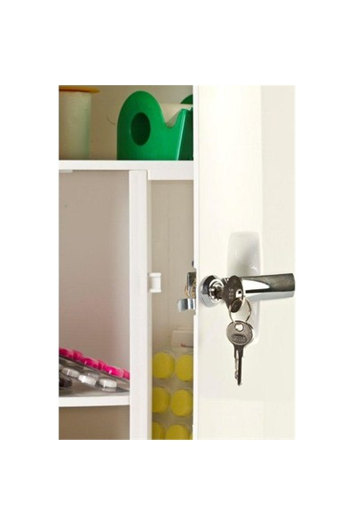 Primanova Kilitli Banyo Ecza Dolabı