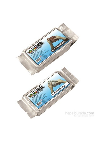 Nova Color Nc-4132 Kil 500 gr Seramik Hamuru Kahverengi
