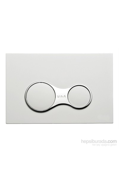 VitrA Sirius 740-0400 Kumanda Paneli Parlak Beyaz - Parlak Krom VitrA Sirius 740-0400 Kumanda Paneli Parlak Beyaz - Parlak Krom