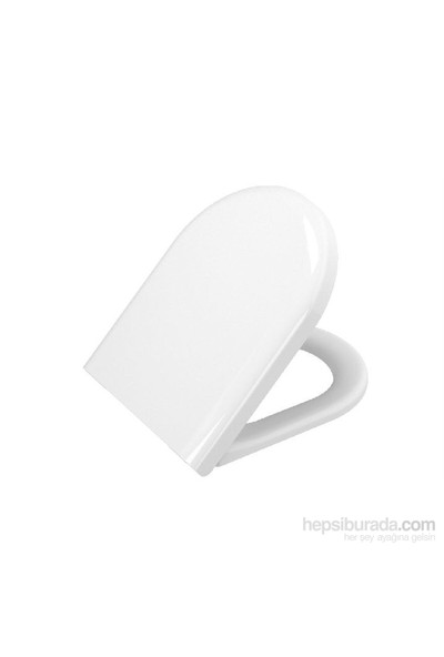 VitrA 85-003-009 SESYOK Klozet Kapağı Yuvarlak Form Yavaş Kapanır Beyaz
