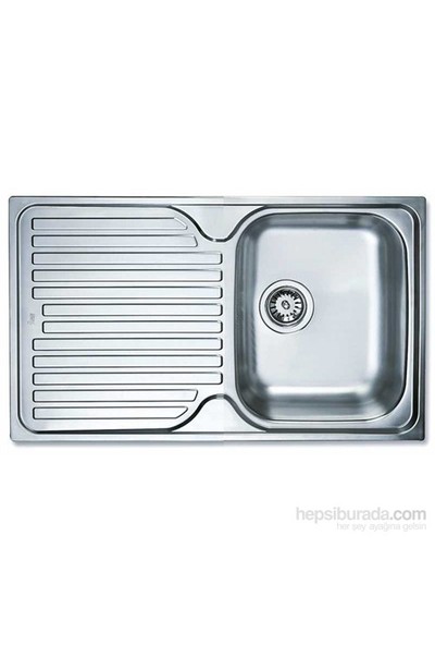 Teka Princess 50 B Evye, 1 Göz, Sol Damlalık, Paslanmaz Çelik Teka Princess 50 B Evye, 1 Göz, Sol Damlalık, Paslanmaz Çelik