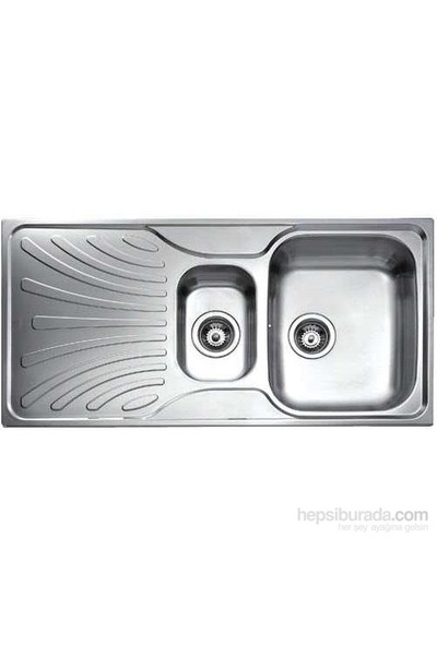 Teka Nerissa 60 B Evye, 1.5 Gözlü, Mikro Keten, Sol Damlalık Teka Nerissa 60 B Evye, 1.5 Gözlü, Mikro Keten, Sol Damlalık
