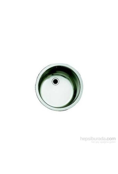 Teka Round Evye, 1 Göz, Tezgah Üstü, Çelik Teka Round Evye, 1 Göz, Tezgah Üstü, Çelik