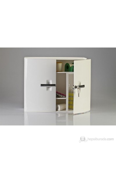 Primanova Kilitli Banyo Ecza Dolabı