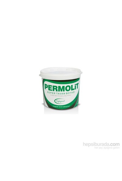 Permolit Tavan Boyası Beyaz 10 Kg Permolit Tavan Boyası Beyaz 10 Kg
