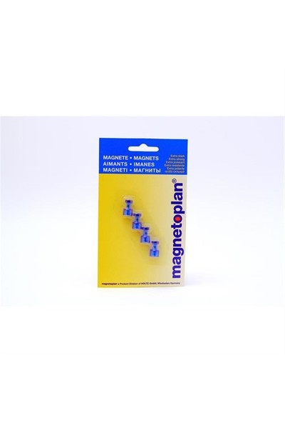 Magnetoplan Koni Miknatis 11 Mm Koyu Mavi - 4 Adet Magnetoplan Koni Miknatis 11 Mm Koyu Mavi - 4 Adet