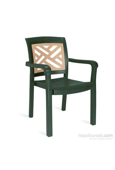 Papatya Admiral Koltuk Plastik Koyu Yeşil