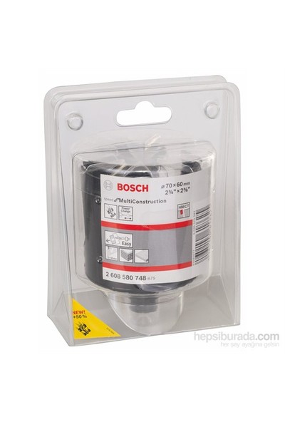Bosch - Speed Serisi Çok Amaçlı Delik Açma Testeresi (Panç) - 70 Mm, 2 3/4 Bosch - Speed Serisi Çok Amaçlı Delik Açma Testeresi (Panç) - 70 Mm, 2 3/4