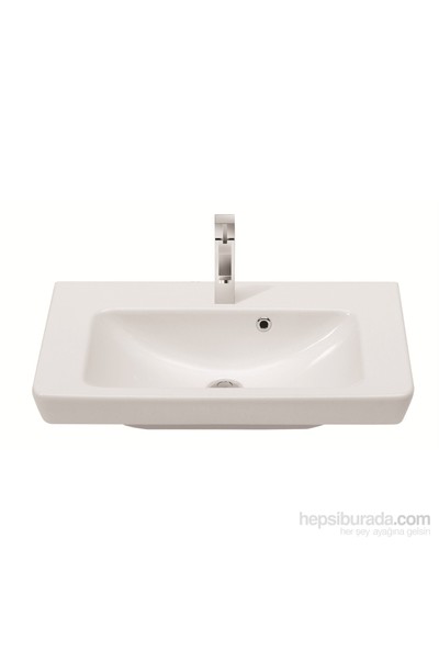 Turkuaz Cerastyle Porto 35 * 65 Etajerli Lavabo Turkuaz Cerastyle Porto 35 * 65 Etajerli Lavabo