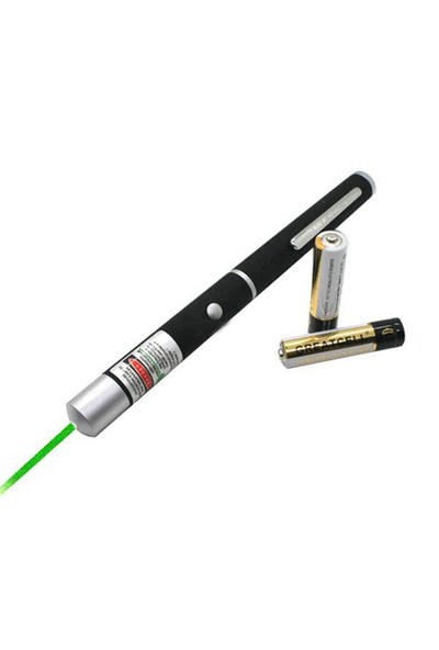 Cfl 100Mw Nokta Yeşil Lazer Pointer 70128