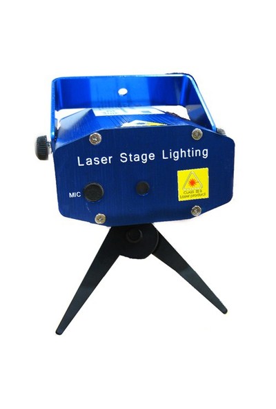 Adaptörlü Mini Laser Sahne Işık Adaptörlü Mini Laser Sahne Işık