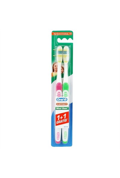 Oral-B 3 Effect Maxi Clean 40 Soft Dis Firçasi 1 A Oral-B 3 Effect Maxi Clean 40 Soft Dis Firçasi 1 A