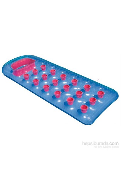 İntex 59895 Şişme Bardaklı Mavi Deniz Yatağı