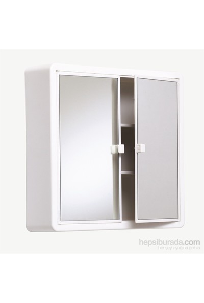 Lider İki Kapılı Banyo Dolabı ( Beyaz )