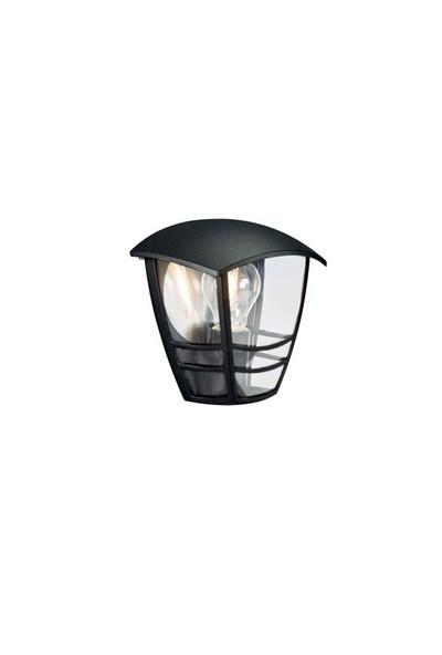 Philips Paris Duvar Apliği Siyah 1x60W 230V