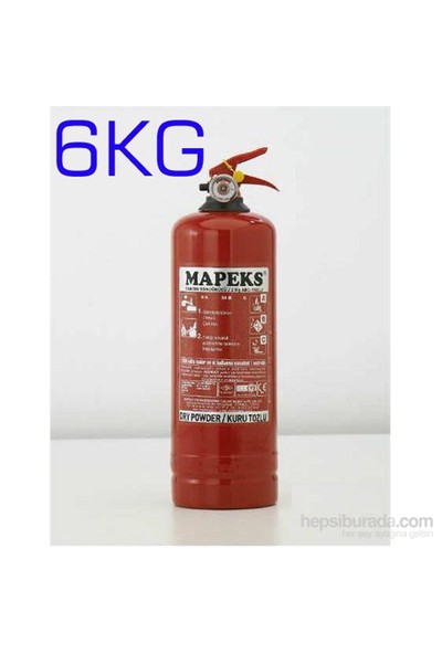 MAPEKS Yangın Söndürücü 6 Kg 998740 MAPEKS Yangın Söndürücü 6 Kg 998740