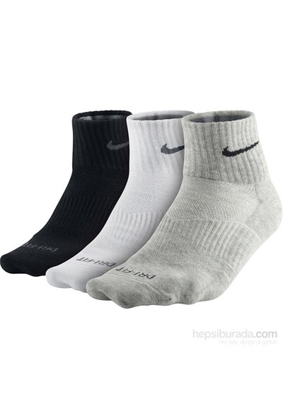 Nike Dri-Fıt Non-Cushion Quarter Unısex Corap Sx4847-901