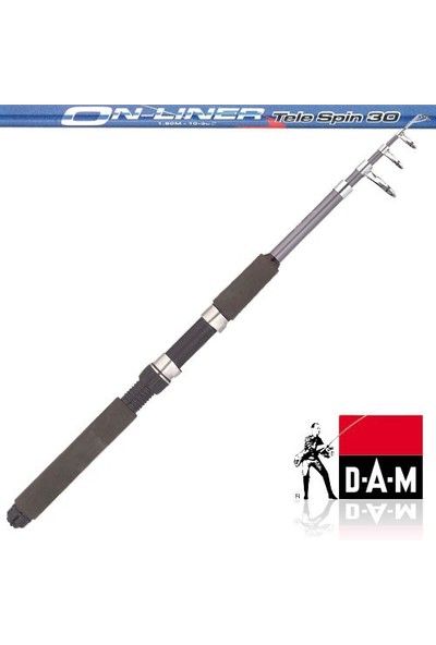 D.a.m 2489 Onliner Tele Spin 30 Kamış (Boy 210cm-Atarı 10-30gr) D.a.m 2489 Onliner Tele Spin 30 Kamış (Boy 210cm-Atarı 10-30gr)