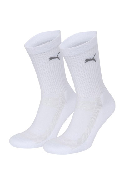 Puma Sport Coolmax Unisex Beyaz 2'Li Çorap (883792-04)