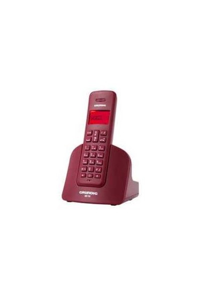 Grundig Gdt 310 Kırmızı Dect Telefon Grundig Gdt 310 Kırmızı Dect Telefon
