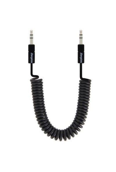 Energizer POCKETJACBK2 3.5mm Siyah Ses Kablosu