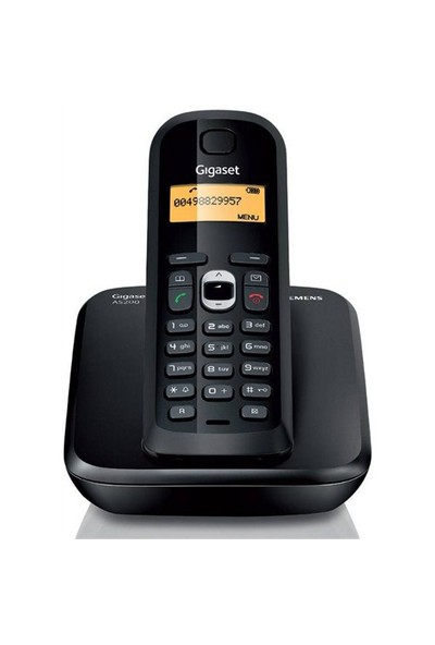 Gigaset AS200 Dect Telefon Siyah Gigaset AS200 Dect Telefon Siyah