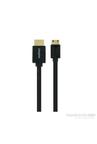 Energizer LCAECHAC15 HDMI To Mini HDMI 1.5m Kablo - 13825 Energizer LCAECHAC15 HDMI To Mini HDMI 1.5m Kablo - 13825