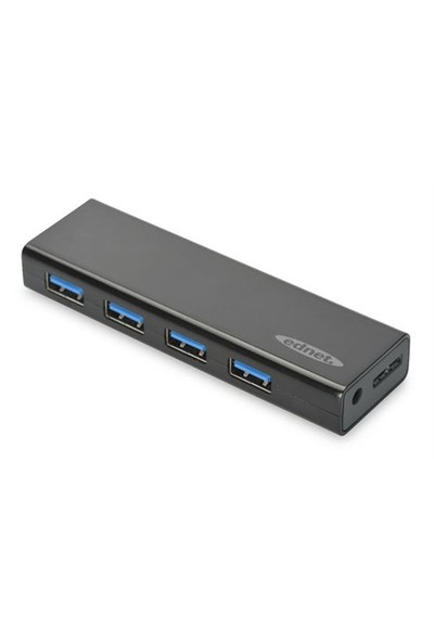Ednet Ed-85155 4 Port 3.0 Siyah Usb Çoklayıcı