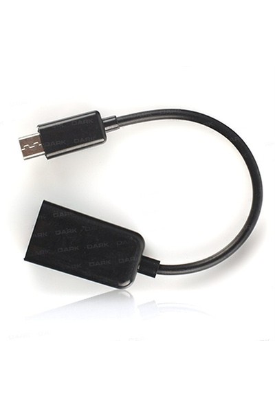 Dark Micro USB 2.0 Tablet ve Akıllı Telefon İçin USB Giriş Dönüştürücü OTG Kablo (DK-CB-USB2MICROTG2 Dark Micro USB 2.0 Tablet ve Akıllı Telefon İçin USB Giriş Dönüştürücü OTG Kablo (DK-CB-USB2MICROTG2