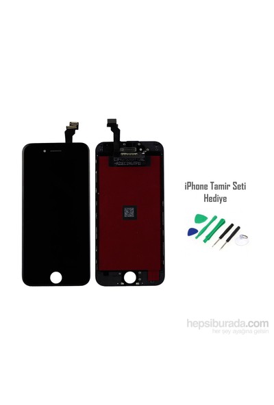 iPhone 6 Siyah Ekran Lcd Tamir Seti Hediyeli iPhone 6 Siyah Ekran Lcd Tamir Seti Hediyeli