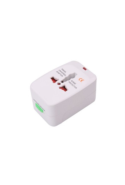Ttaf Seyahat Universal Çoklu Priz Adaptörü Akım Korumalı 10A 250V 90019