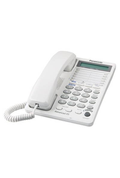 Panasonic Masa Telefonu Beyaz - Çift Hatlı Kx Ts208 Panasonic Masa Telefonu Beyaz - Çift Hatlı Kx Ts208