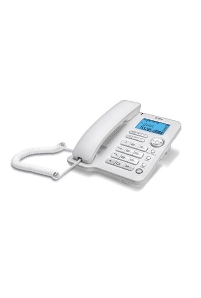 Ttec - Tk3800 Kablolu Telefon - Beyaz & Gümüş - Tk3800(6400) Ttec - Tk3800 Kablolu Telefon - Beyaz & Gümüş - Tk3800(6400)