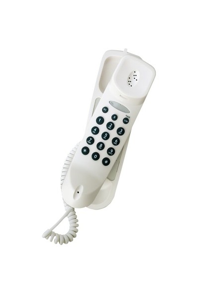 Atlantis 10 Duvar Tipi Telefon - Beyaz