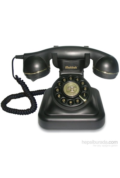 Multitek Classic Masa Telefonu Siyah Multitek Classic Masa Telefonu Siyah