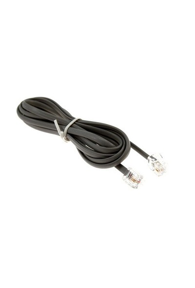 Ttec Telefon Kablosu 2 Metre Pluglu Siyah Ttec Telefon Kablosu 2 Metre Pluglu Siyah