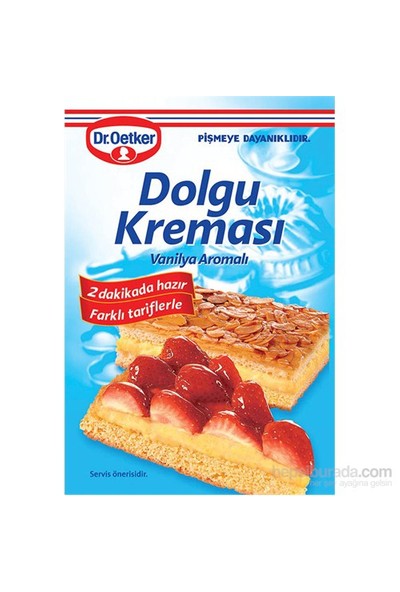Dr.Oetker Dolgu Kremasi Vanilyali 55 Gr