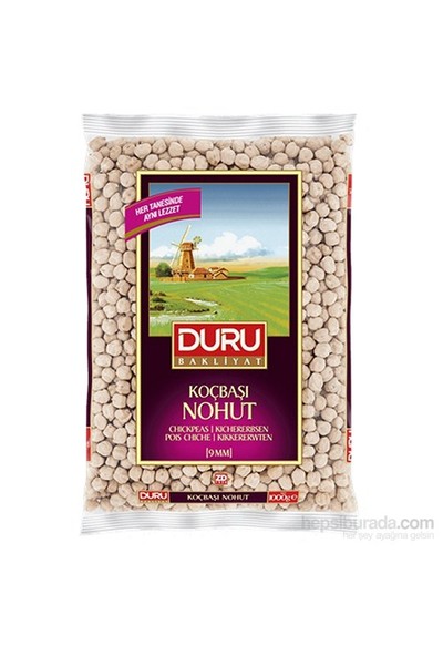 Duru Koçbaşı Nohut (9Mm) 1 Kg
