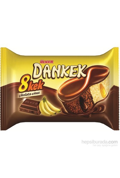 Ülker Dankek 8 Kek Çikolatalı Muzlu 45 gr x 24 Adet (1 koli) Ülker Dankek 8 Kek Çikolatalı Muzlu 45 gr x 24 Adet (1 koli)