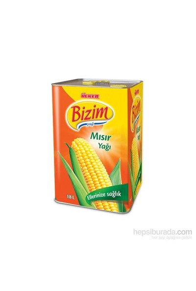 Ülker Mısır Yağı 18 lt (1 Adet) kk Ülker Mısır Yağı 18 lt (1 Adet) kk