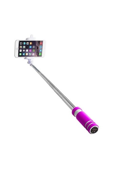Addison AD-S30 Kablolu Pembe Selfie Çekim Çubuğu
