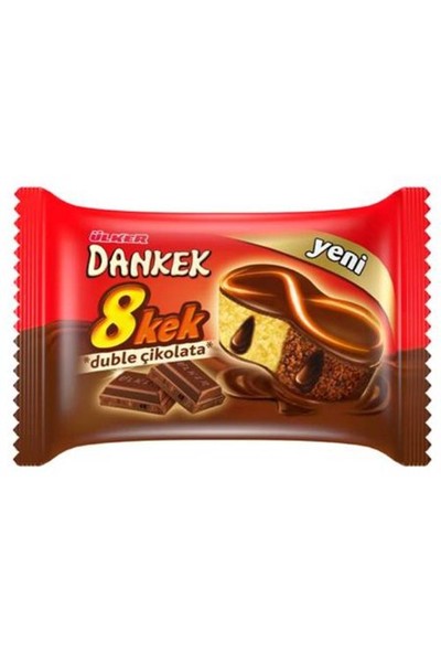 Ülker Dankek 8 Kek Duble Çikolata 45 Gr Ülker Dankek 8 Kek Duble Çikolata 45 Gr