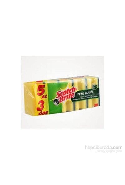 Scotch Brite 5li Sünger Scotch Brite 5li Sünger