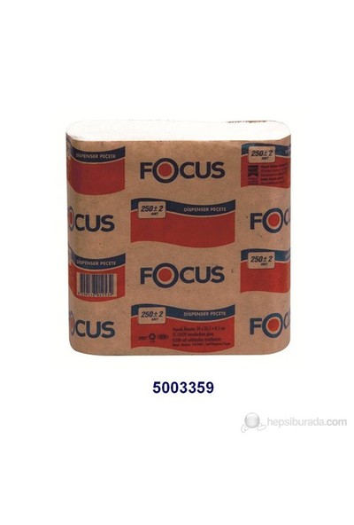 Focus Extra Dispenser Peçete (24 X 26,5 cm) - 250 'li X 18 Paket Focus Extra Dispenser Peçete (24 X 26,5 cm) - 250 'li X 18 Paket