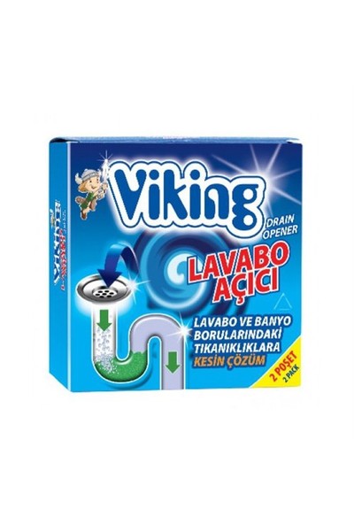 Viking Lavabo Açıcı Tekli 75 Gr