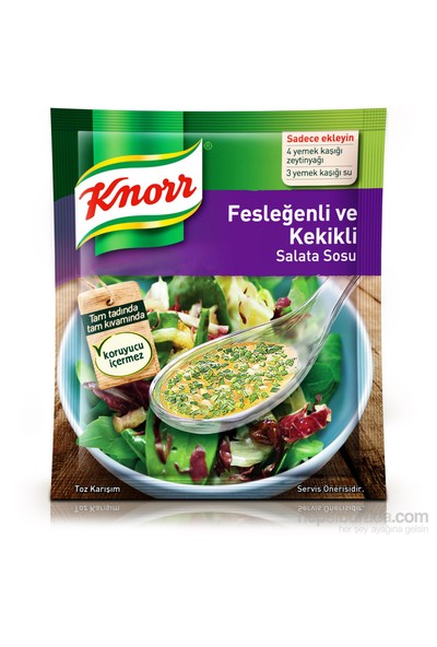 Knorr Salata Sosu Fesleğenli Kekikli 50 gr