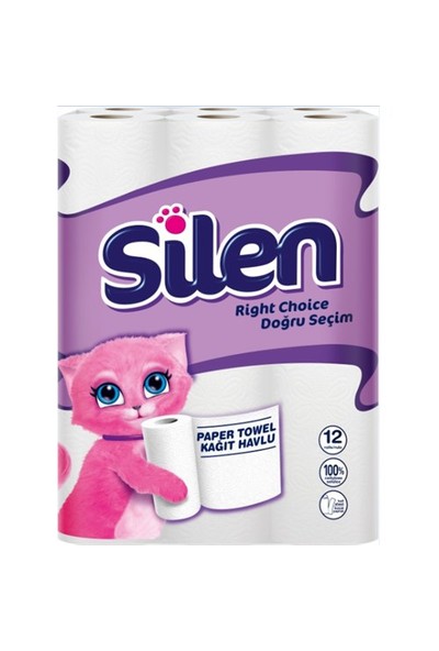 Silen Ultra Kağıt Havlu 12'li