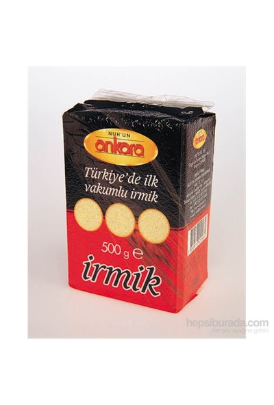 Ankara İrmik Vakumlu 500 gr Ankara İrmik Vakumlu 500 gr